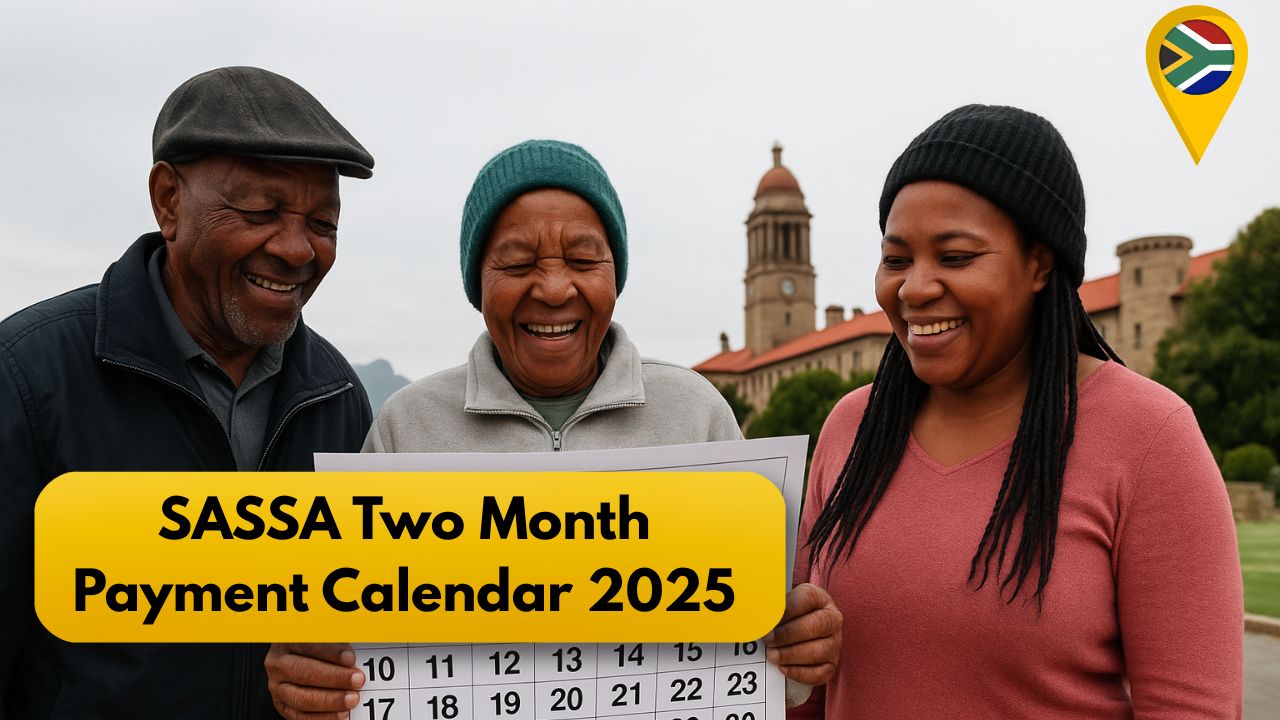 Two Month Payout Plan SASSA Deposits Calendar November to December 2025 ...