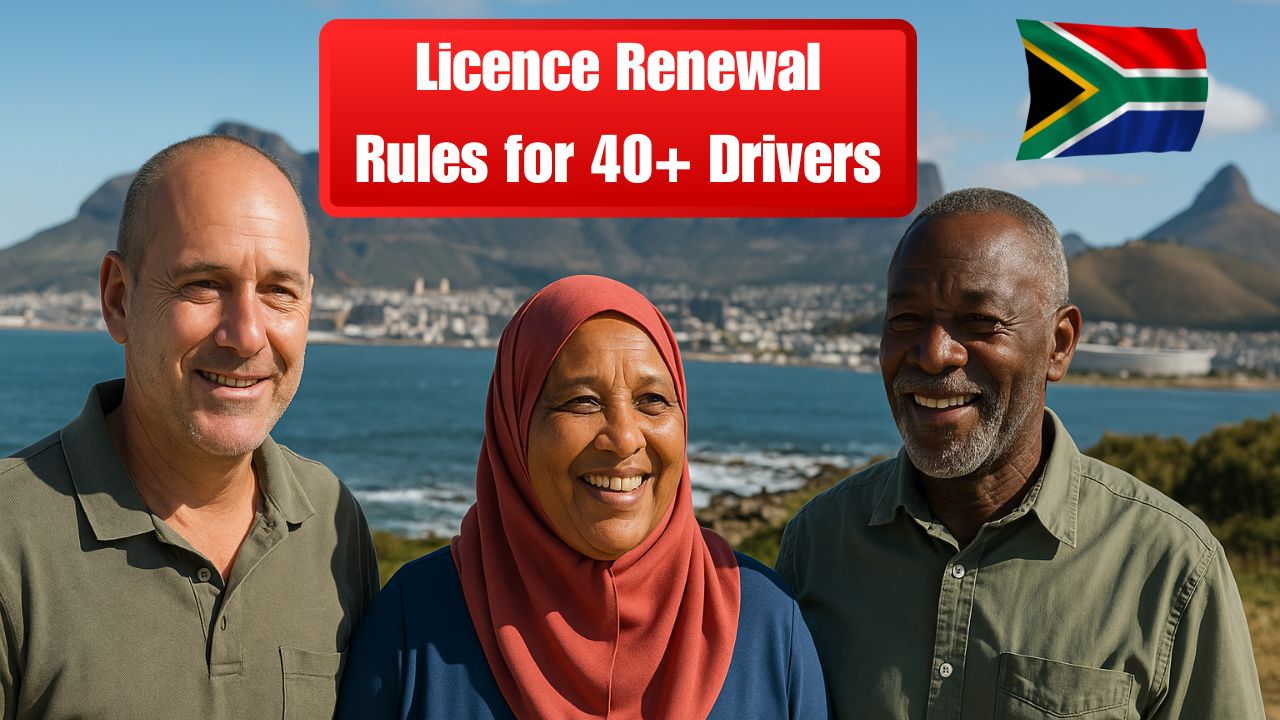 Drivers Aged Over 40 in South Africa Licence Renewal Rules 2025 Booking ...